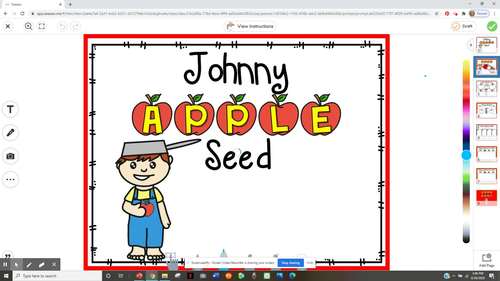 Johnny Appleseed Digital Read Aloud Activities by Little Mrs Bell