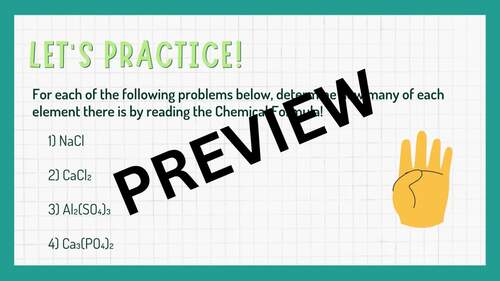 Physical Science/Chemistry: Chemical Formulas, Naming, & Balancing Unit ...