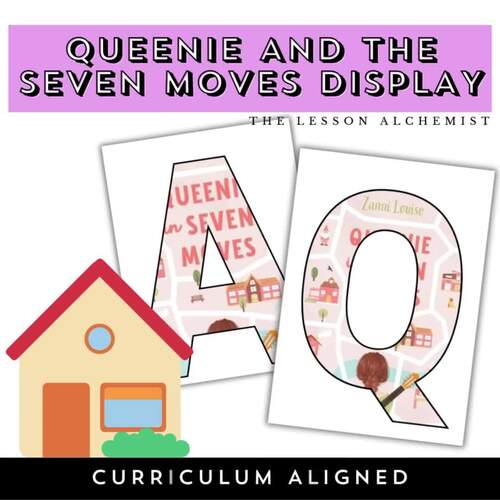 Queenie in Seven Moves Classroom Display by The Lesson Alchemist