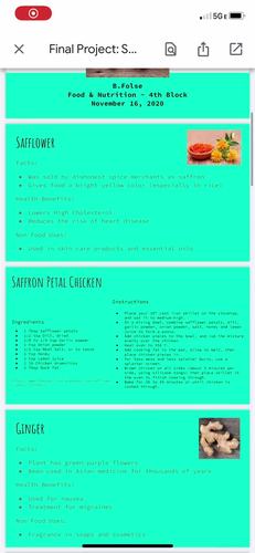 Spices & Herbs Project by FACS of the Bayou | TPT