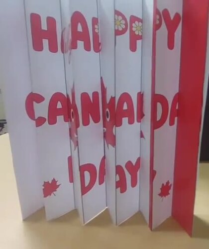 Canada Day Activities Craft Agamograph / Project Coloring Pages Art ...