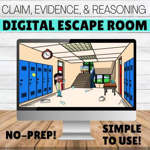 Claim Evidence Reasoning CER Practice Activity: No-Prep Digital Escape ...