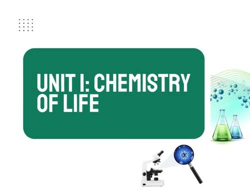 AP Biology Unit 1: Chemistry of Life Complete Unit Bundle | TPT
