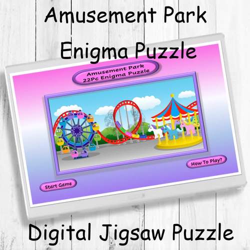 Online Jigsaw Puzzle| Enigma Mystery Puzzle| 22Pc Puzzle Game| Enigma ...