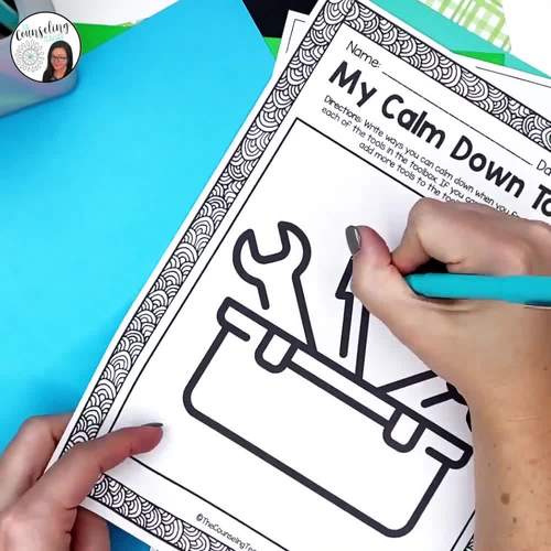 Coping with Worry Lesson Plan with Presentation and Mindful Calm Down ...