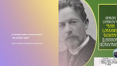 THE LOTTERY TICKET [LESSON ACTIVITIES] by The Angry Teacher Store