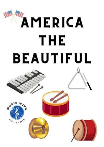 America the Beautiful: Percussion Ensemble by Music With Ms Jamie