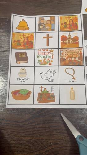 Pec, Catholic Sunday School Flashcards | Church Element Religious Classroom