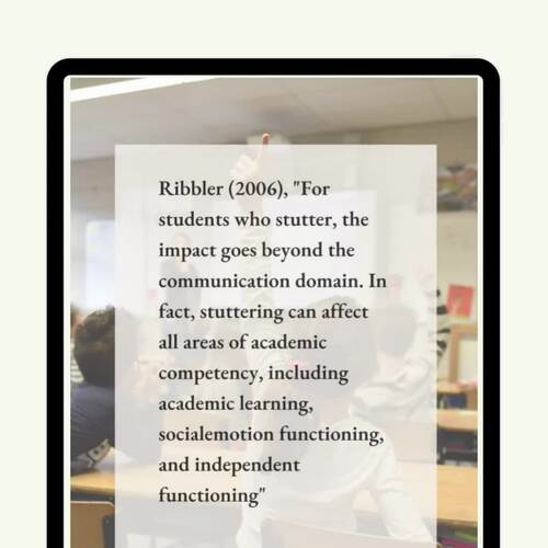 Fluency Assessment by Resolve Speech Therapy | TPT