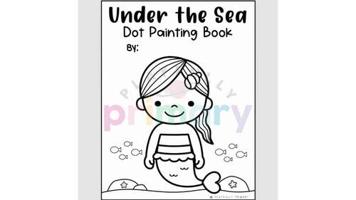 Ocean Q-Tip Painting | Fine Motor Under the Sea Activity | PreK Sea ...