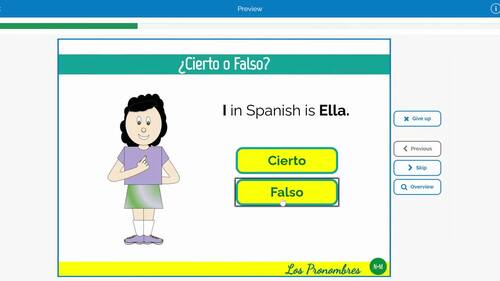 Spanish Boom Cards: Los Pronombres - Subject Pronouns Bundle by NATAM