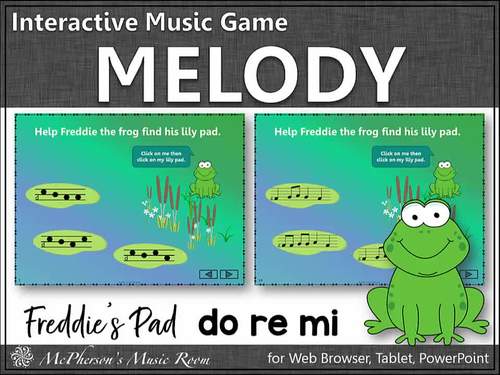 Solfege | Interactive Melody Game Do Re Mi {Freddie's Pad} by Linda ...