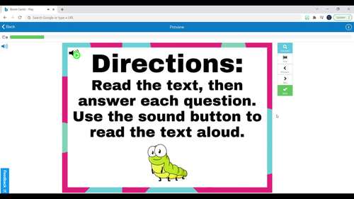 Insects Nonfiction Reading Comprehension Boom Cards by Little Hands on ...