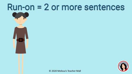 Fixing Run-on Sentences 3 Ways Grammar Instructional Video Distance ...