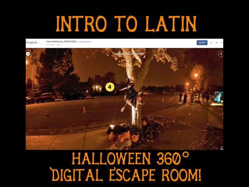 Latin Halloween Activity: Digital Escape for Intro to Latin! by Amy ...