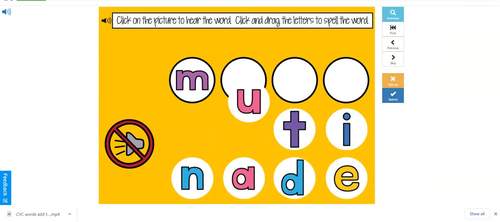 CVCe Words Spelling for Mixed Long Vowels Boom™ Cards by Primary Tidbits