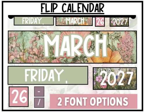 Wildflower Bulletin Board Bundle for Classroom Decor l Editable ...