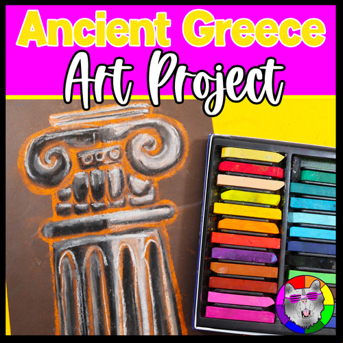 ionic column drawing easy