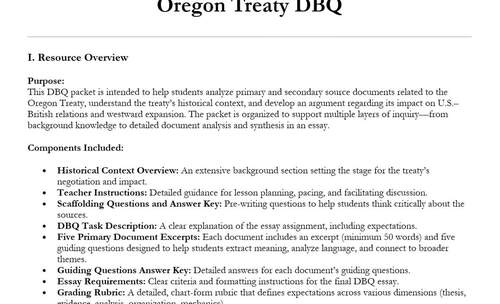 Questioning the Annexation of Texas DBQ by PBL History & Civics | TPT