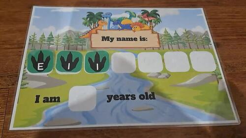 Learn My Name Name Preschool Name Recognition I Know My Name | TPT