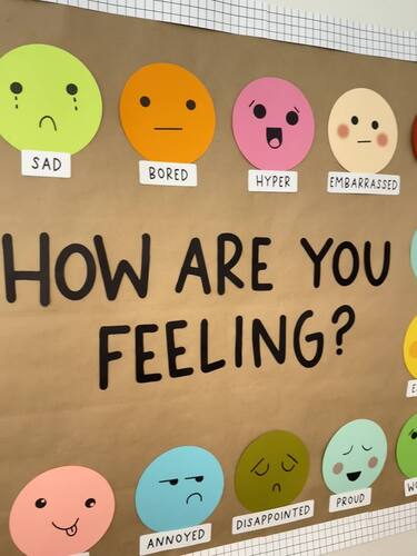 SEL How are you feeling? Bulletin Board Kit | SEL, Motivational ...