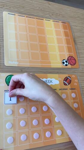 Classroom daily visual schedule editable, Visual schedule autism, Chore ...