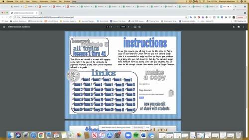 Grade 4 Module 5 Homework on Google Forms, Eureka Math/EngageNY, All Topics