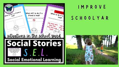 Social Stories SEL Emotions Situations by Diles Files | TPT