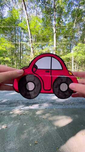 Bundle of Car, Dinosaur & Space Articulation Folding Surprise Crafts