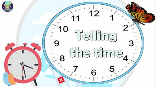 Telling the Time. Interactive PowerPoint Lesson for Pre- A1 Level Students