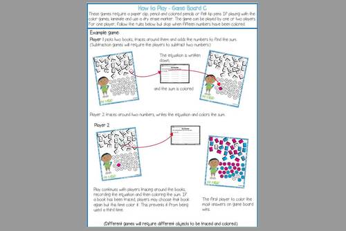 Addition and Subtraction Games - includes Saint Patrick's Day by ...