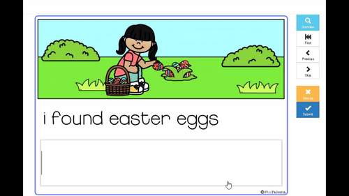 April Fix it Up Sentences Boom Cards ™ by Miss Faleena | TPT