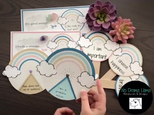 Positive Affirmations & Growth Mindset Bundle: Spinners, Lollies ...