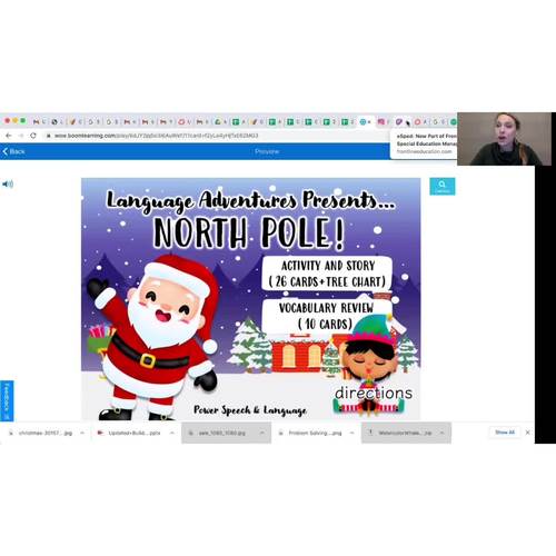 NORTH POLE, Boom Cards Speech Therapy, Christmas Activities, Holidays ...