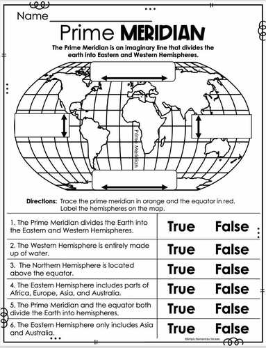 7 Continents and Oceans Activity: Worksheets, Blank Map, and Crossword ...