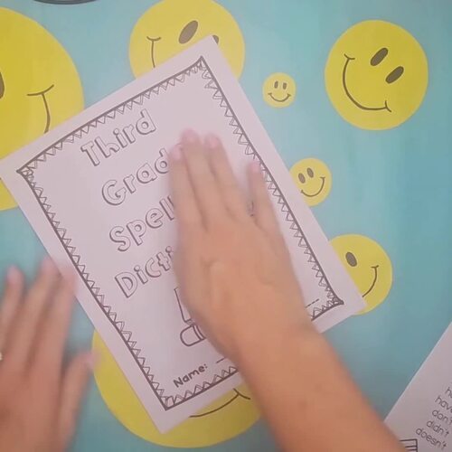 Third Grade Spelling Dictionary - Writing - Spelling - 3rd Grade ...