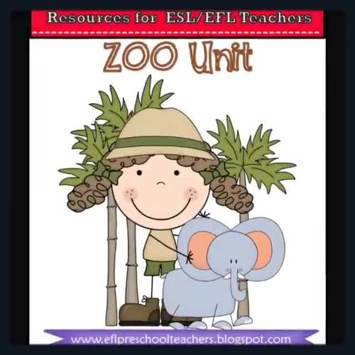 Zoo Animals Body for Elementary ESL | TpT
