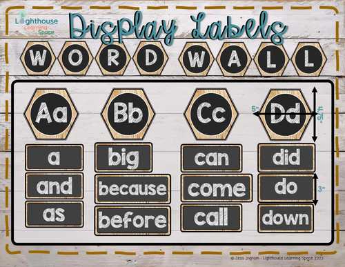 Classroom Labels: Alphabet, Numeral, Word Wall, and Banners | TPT