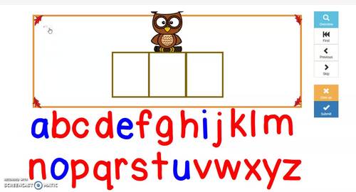 Montessori Fall Word Building Boom Cards by Wendy's Montessori | TPT