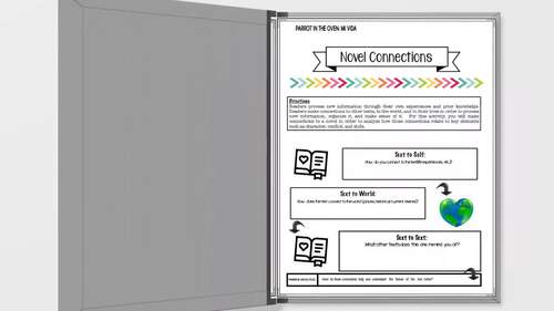 Parrot in the Oven: Mi Vida Novel Study – Book Unit Questions Activities