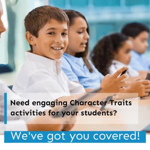 Character Traits Activities | Print & Digital | Distance Learning