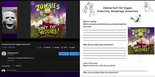 Zombies Don't Eat Veggies: Read Aloud, and Activity by Mad Magister Made