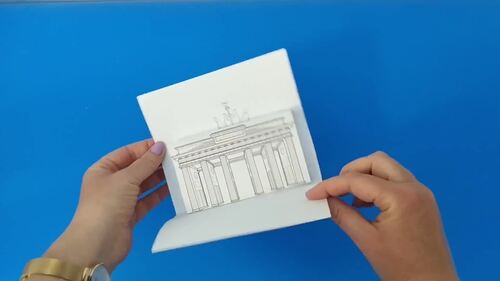 Brandenburg Gate - 3D Craft by 10 Minutes of Quality Time | TPT