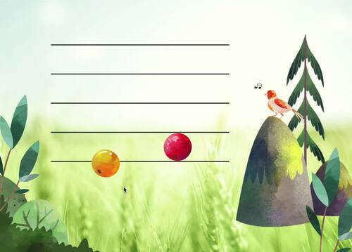 Pre-Reading Pre Staff Note Reading Game for Young Elementary Music