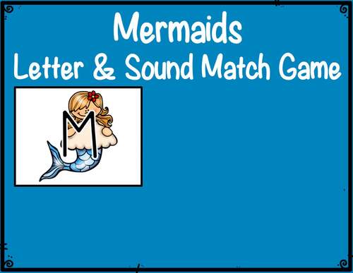 Mermaids Themed Literacy Centers by The Teaching Scene by Maureen