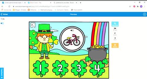 BOOM CARDS San Patricio: DIVIDIR EN SÍLABAS St. Patrick's Day Distance ...