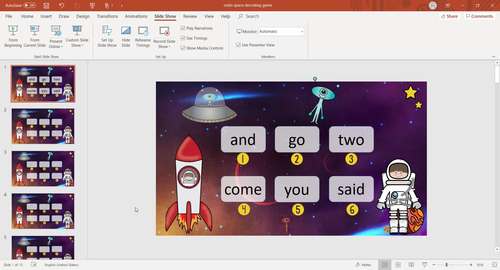 Interactive Decoding Game | Editable | Outer Space Theme | Distance ...