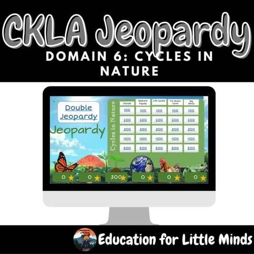 G2 Domain 6 Cycles in Nature - CKLA - Listening & Learning Jeopardy ...