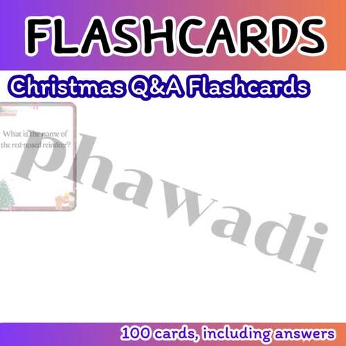 Christmas Questions & Answers Flashcards – ESL / EFL Conversation Cards
