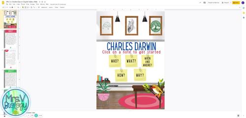 Who is Charles Darwin? DIGITAL Intro to Evolution Activity by Mrs V Biology